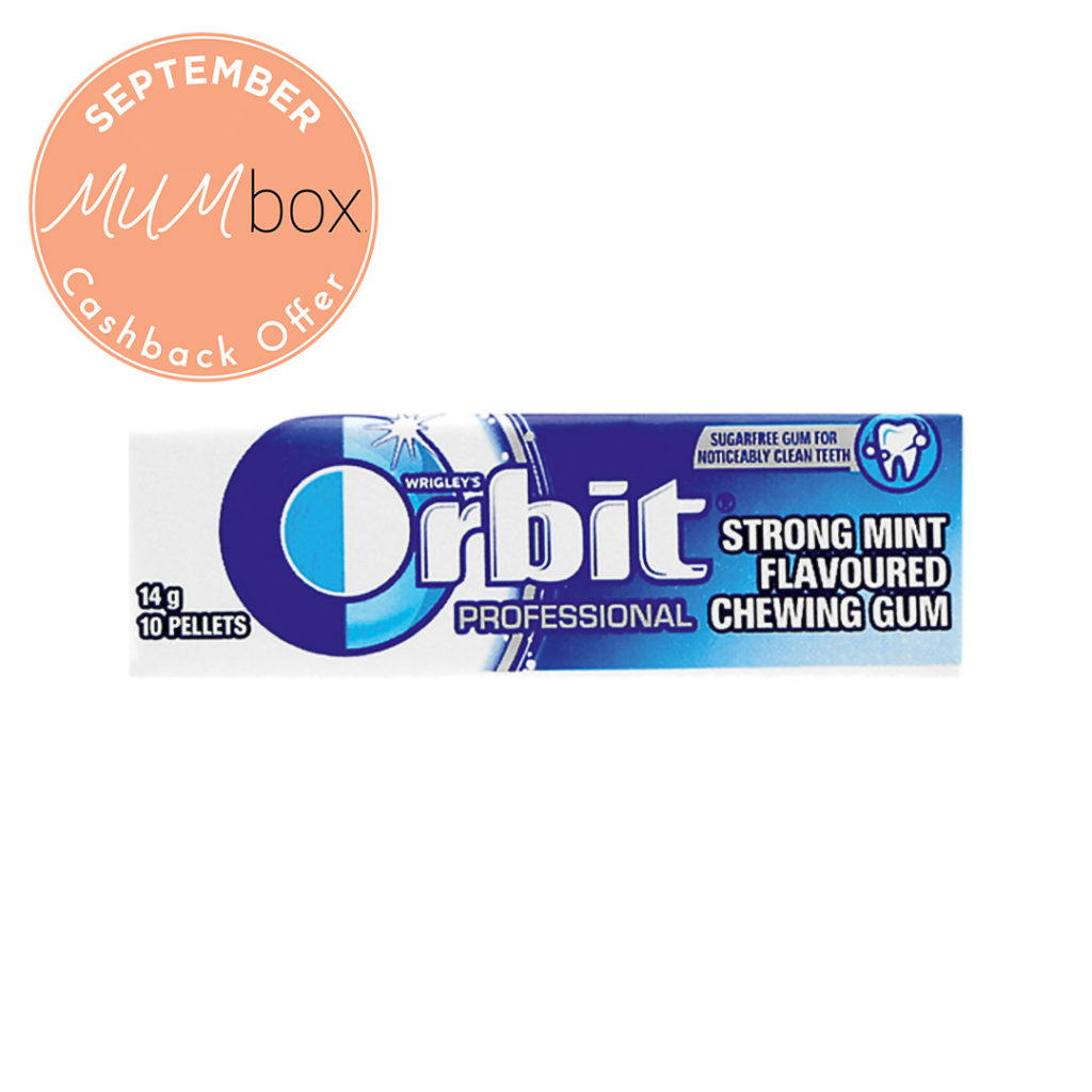 Orbit Professional Strong Mint Flavoured Sugar Free Chewing Gum 10 Pack ...