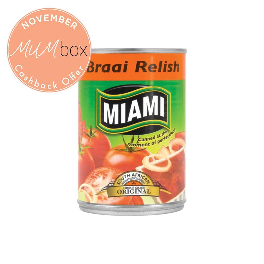 Miami Braai Relish 410g - MUMbox