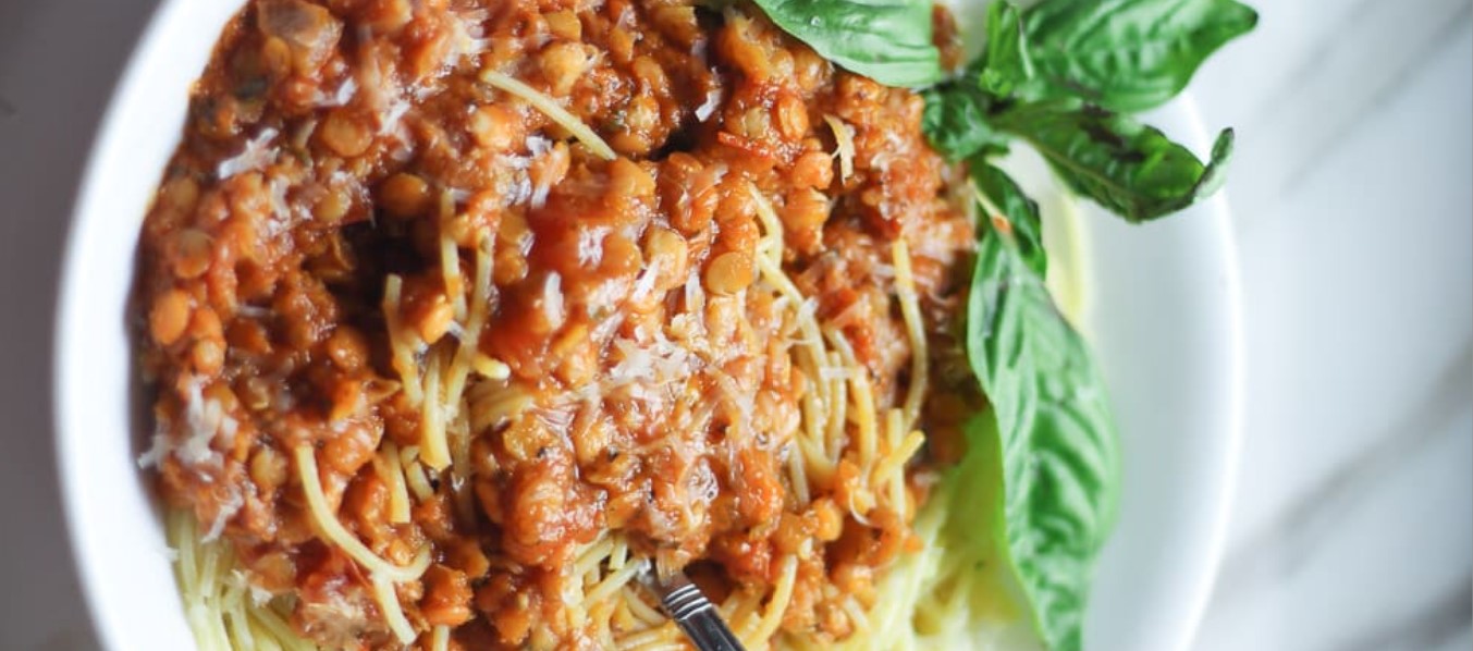 Simple & Healthy Lentil Spaghetti - MUMbox