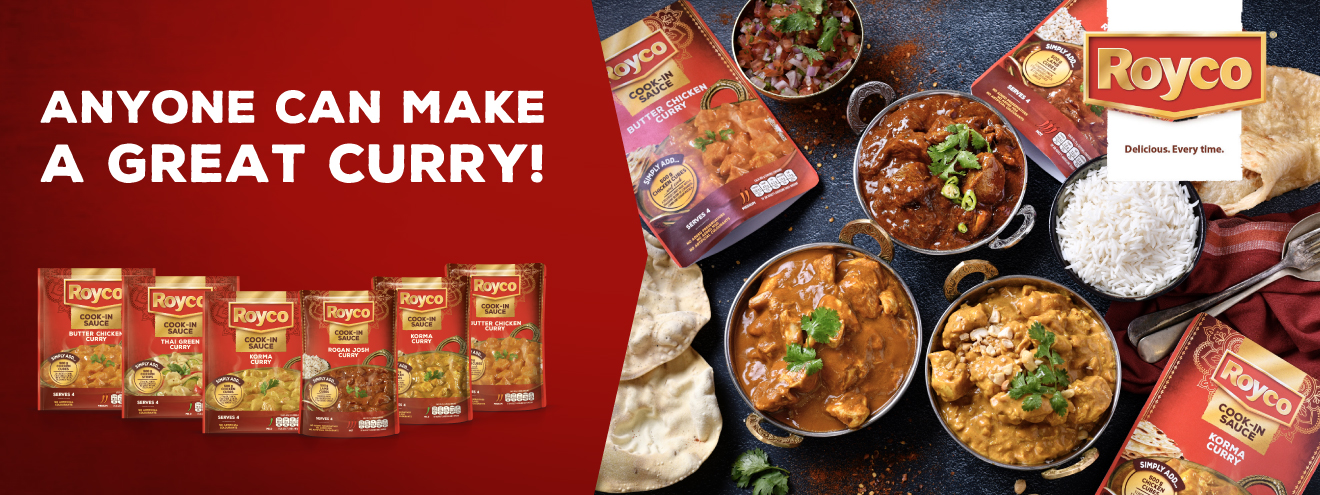 Anyone can make a great curry with Royco - MUMbox