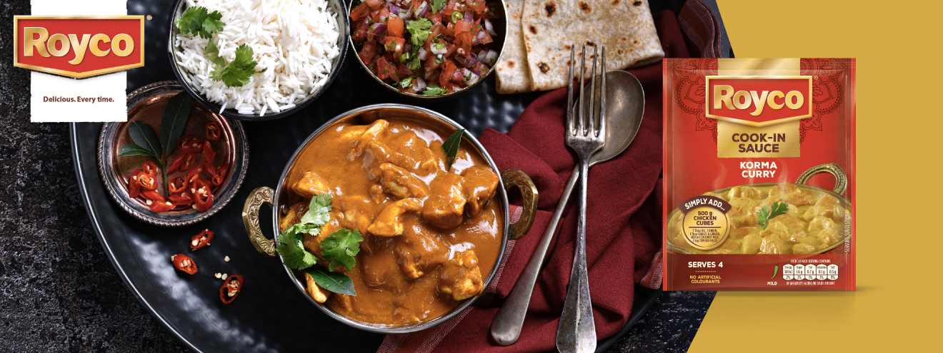 Korma Curry Recipe [Royco Curry Cook-In Sauce] - MUMbox