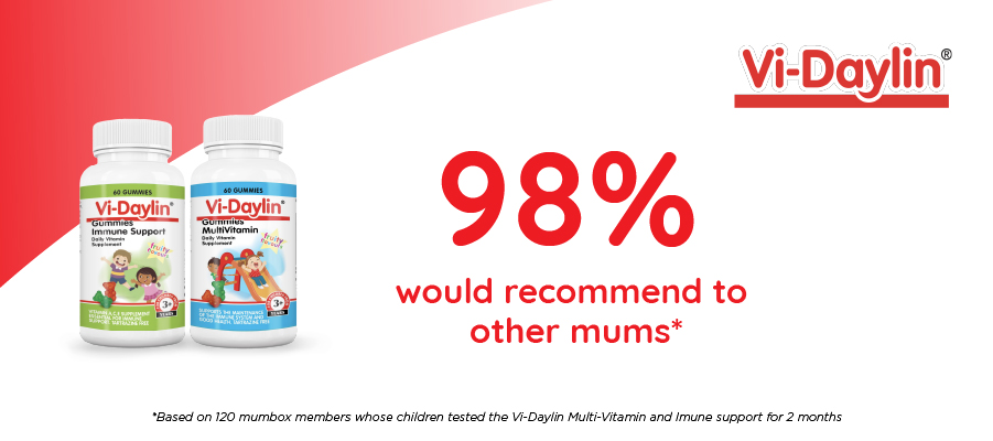 98% of Mums Recommend Vi-Daylin Multivitamin & Immune Support Gummies ...