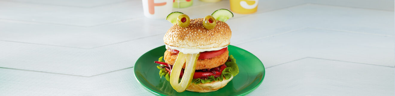 The Fry's Little Rascal Chicken-Style Burger - MUMbox