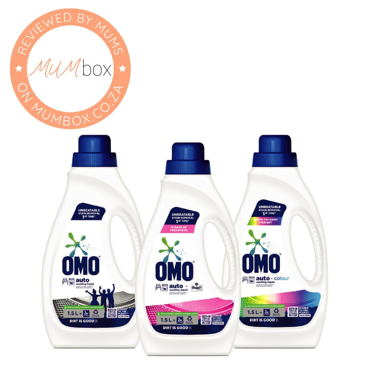 OMO Auto Washing Liquid Range - MUMbox