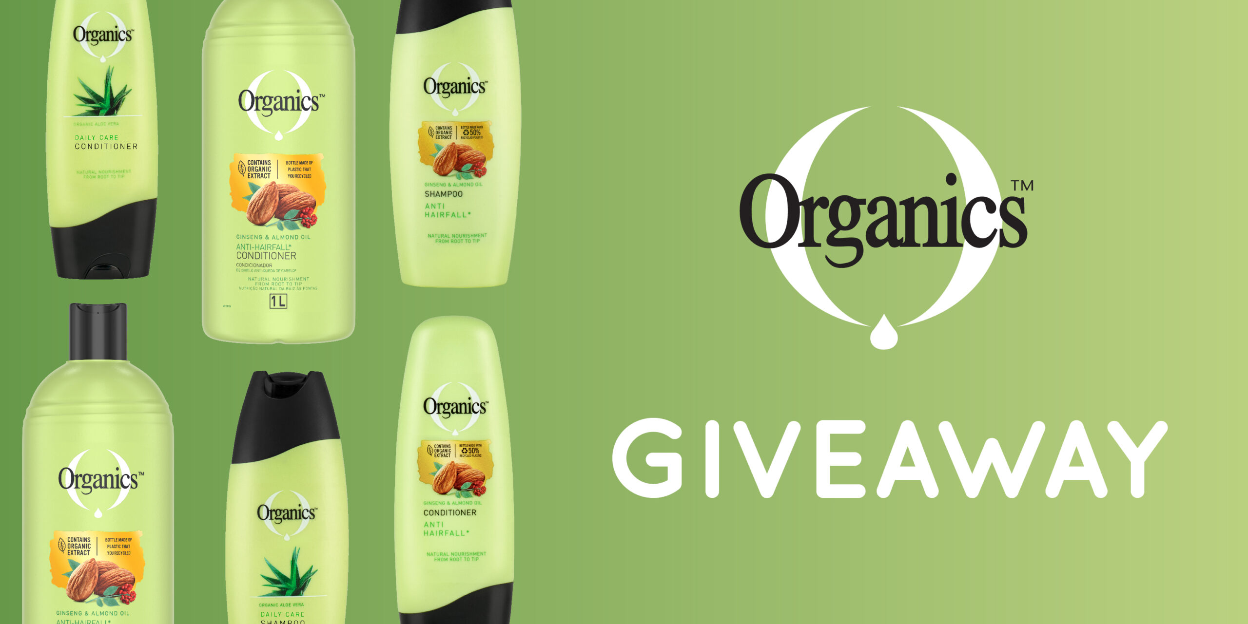 Organics Hair Care Range [GIVEAWAY] - MUMbox