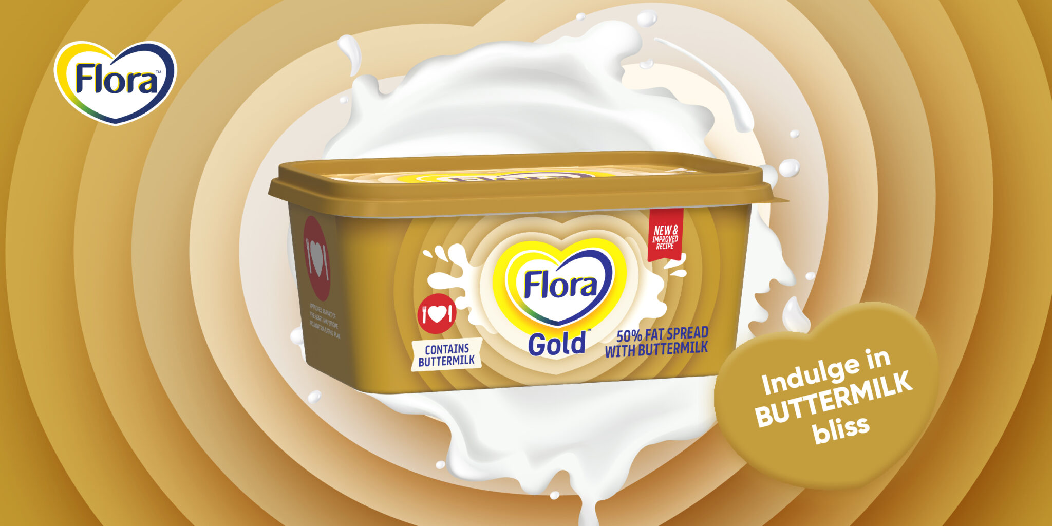 The Perfect Balance of Taste and Health - Flora Gold - MUMbox